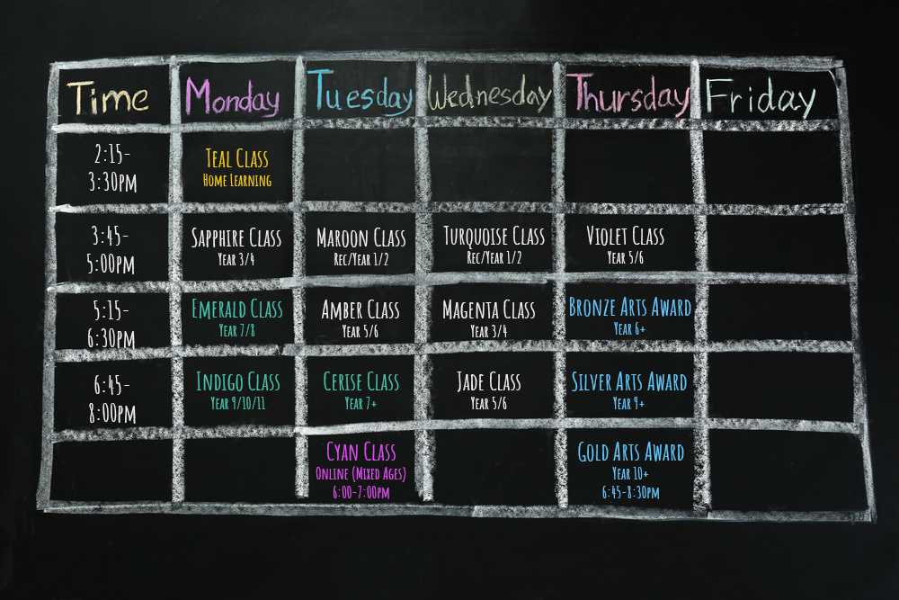 Term Time Classes – Artivity